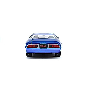 Jada Toys Hollywood Rides It Chapter Two Pennywise & Henry Bower's Pontiac Firebird, 1: 24 Blue Die-Cast Vehicle with 2.75" Die-Cast Figure