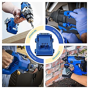 Jialitt 24V 3000mAh Replacement for Kobalt 24V Battery KB624-03 KB524-03 KB424-03 KB224-03 KB124-03 0673802 1051230 Li-ion Cordless Tools Battery NOT for Snow Joe