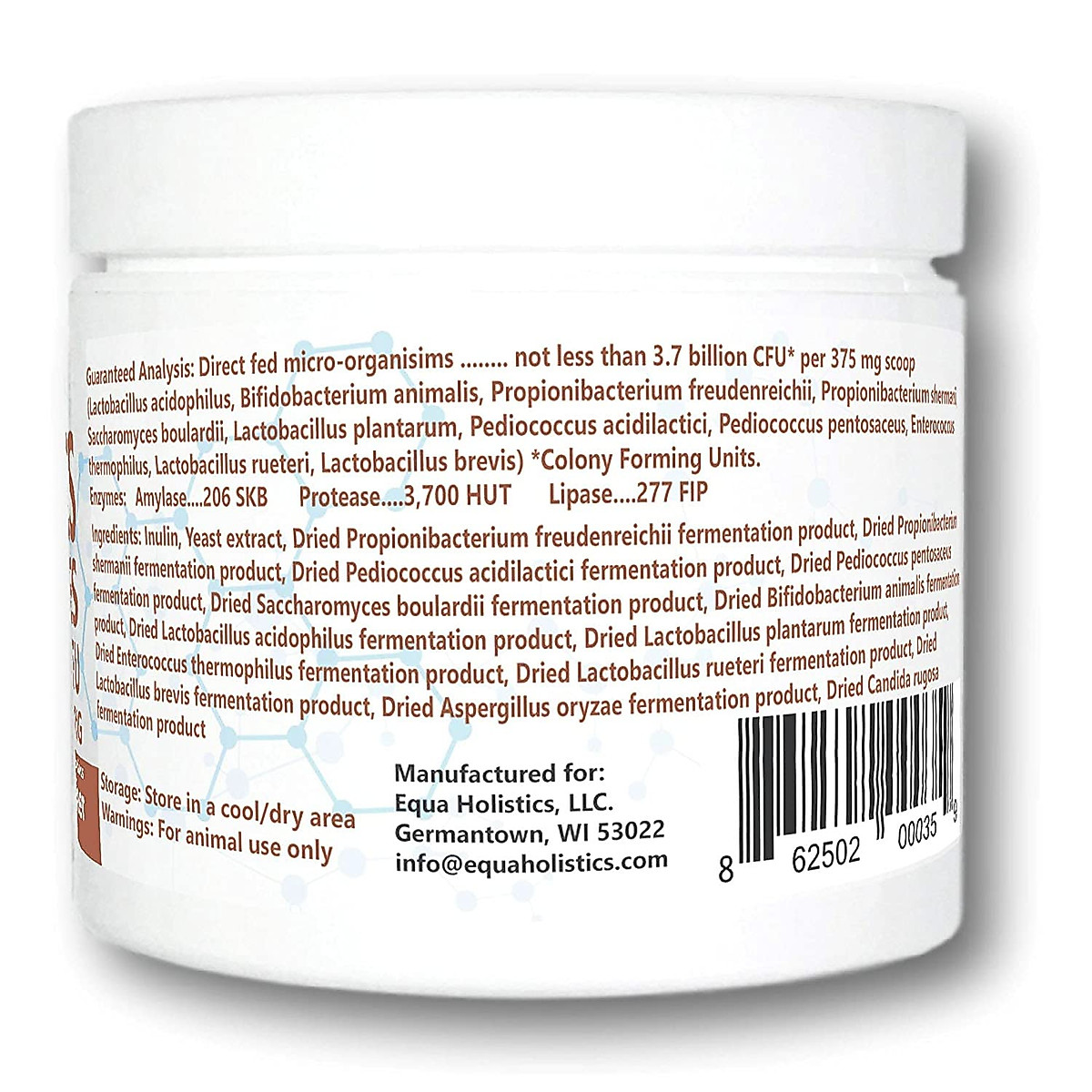 Total Digest™ Canine Probiotics and Enzymes for Dogs, All-Natural Digestive System Dietary Supplement Formula for Dogs (120 Days)
