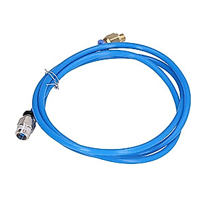 PTFE Tubing 3D Printer Filament Tube PTFE Tubing Printing Tube 2mm ID 4mm OD Set Kit with Cutter for Ender 3