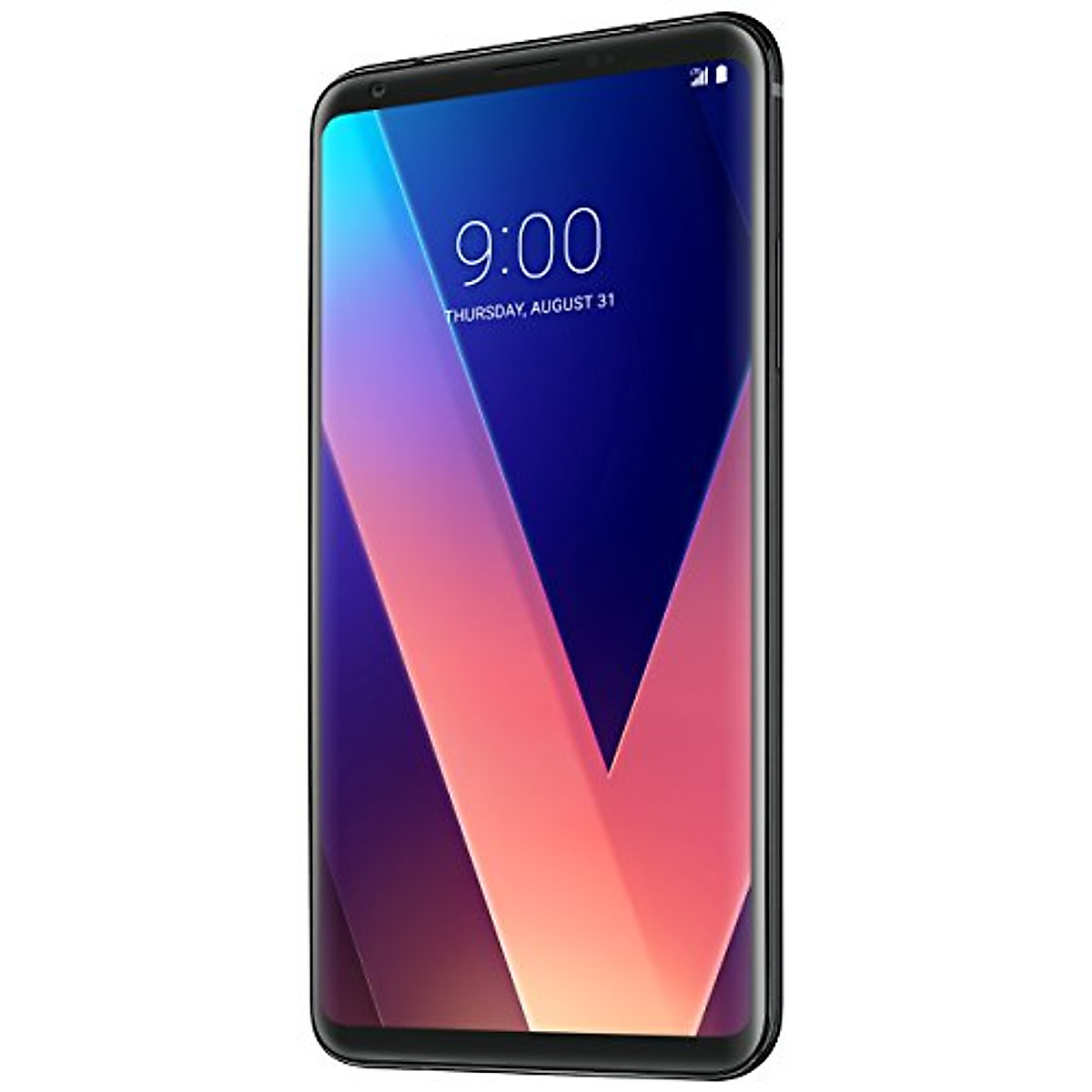 LG Electronics V30+ Factory Unlocked Phone, 128GB, 6", Black (U.S. Warranty)
