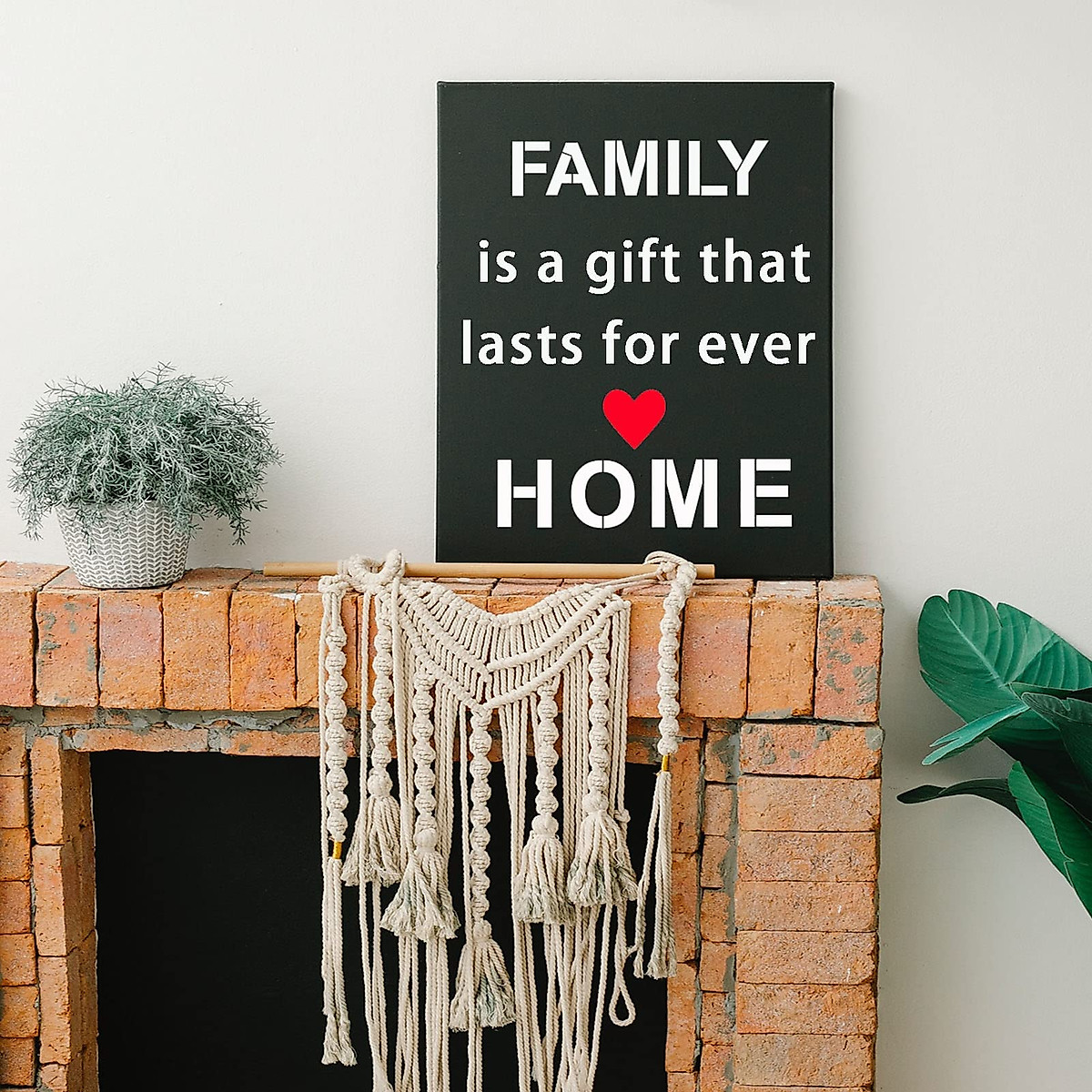 YEAJON 3 Inch Letter Stencils Symbol Numbers Craft Stencils, 66 Pcs Reusable Plastic Alphabet Templates for Painting on Wood, Wall, Fabric, Rock, Glass, Signage