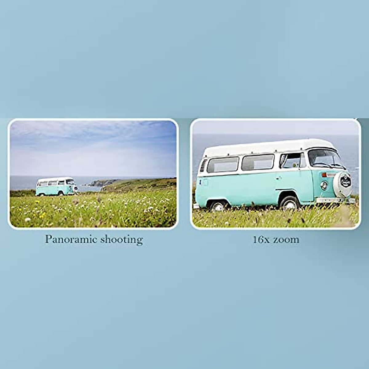 Niaviben Portable Mini Camera Rechargeable Student Digital Camera 30 Million Pixel HD Camera Pocket Digital Compact Camera for Home White