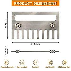 Food Fighter Mesh Screen for Blackstone Griddle Accessories &Can be used with all Blackstone Accessories,such as black stone 1 griddle outdoor and Blackstone Accessories For Griddle.