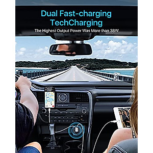 [Newest & Fastest] andobil USB C Car Charger [Fast Charging & Power-Consuming APP Friendly] 38W Dual Port Car Adapter Compatible with Magsafe, iPhone 14 Pro, 14 Plus, 14 Pro Max, All iPad and iPad Pro