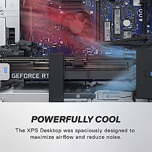 Dell XPS 8960 Desktop - Intel Core i7-13700, 16GB DDR5 RAM, 512GB SSD + 2TB HDD, NVIDIA GeForce RTX 3050 8GB GDDR6, Windows 11 Pro, 1-Year Onsite Service - Black