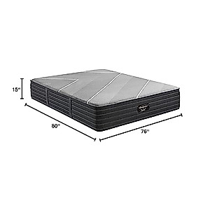 Simmons King Beautyrest Black Hybrid X Class Ultra Plush 15 Inch Mattress