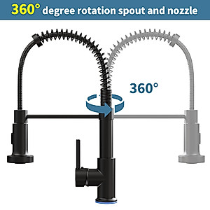 29.5 x 17.7 inch Kitchen Sink, Single Bowl Stainless Steel Sink Multifunctional Drop In Sink with Pull-Down Faucet and Multiple Accessories (29.52 * 17.7 inch)