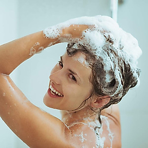 Ginger Lily Farms Botanicals ZeroDerm Advanced Therapy Moisturizing Shampoo for All Hair Types, 100% Vegan & Cruelty-Free, Fragrance Free, 1 Gallon (128 Fl. Oz.) Refill