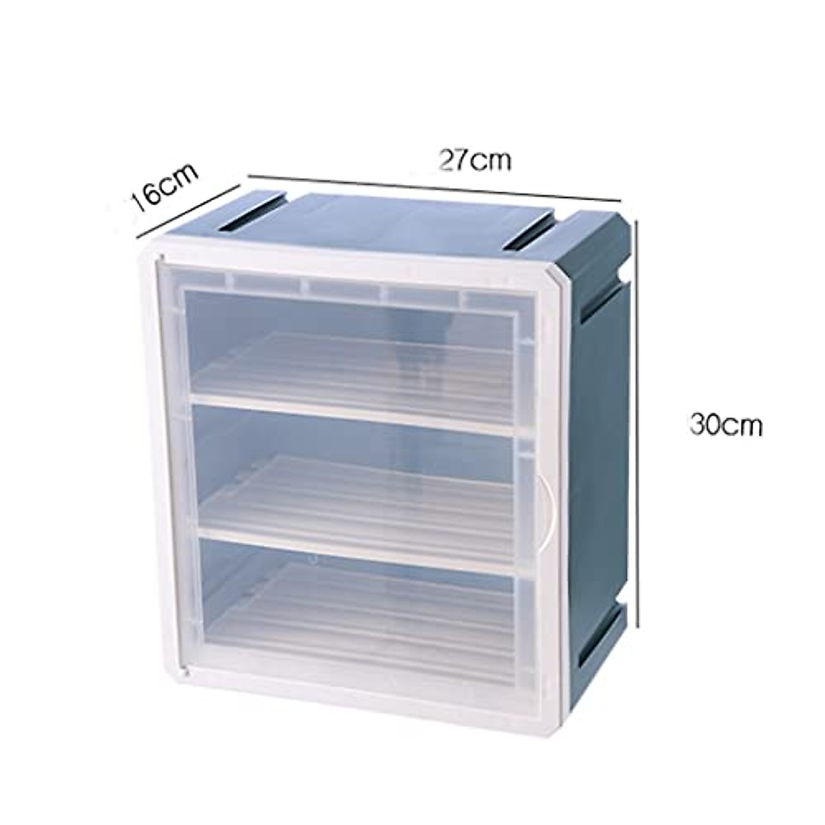 Medicine Box Wall-Mounted Medicine Cabinet Household Multi-Layer Free Movement of Compartments Non-Porous Wall Mount Plastic (Without Medicine)