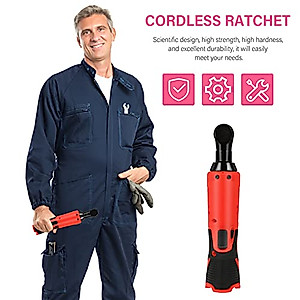 Housoutil Cordless Ratchet Tool Brushless Rachet Wrench Combo Tool Kit Car Repair Electric Wrench Without Battery M12 Milwaukee Tools