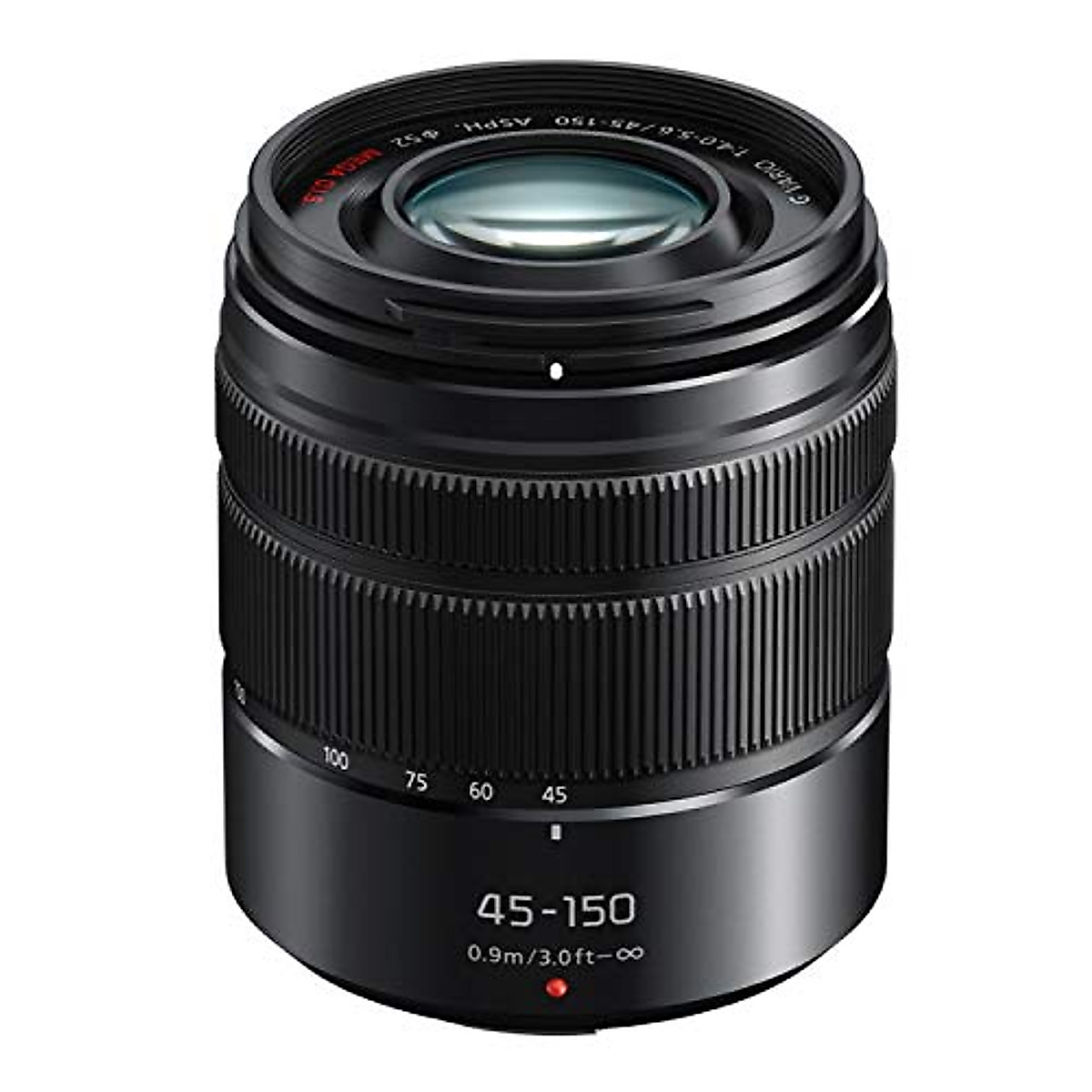 Panasonic LUMIX G85 4K Mirrorless Camera with G Vario 12-60mm and 45-150mm Lens, 128GB SD Card, Camera Bag, Battery and Dual Charger, 58mm Lens Set, Digital Flash, Tripod and Cable Bundle (9 Items)