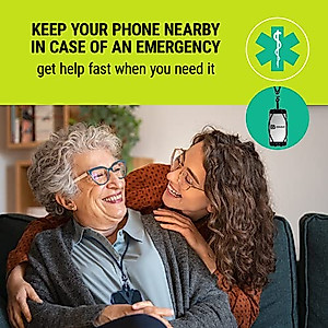 Universal Phone Lanyard Holder and Ring Grip, Silicone Cell Phone Lanyard Neck Strap and Phone Ring Holder Stand Compatible with Most Smartphones