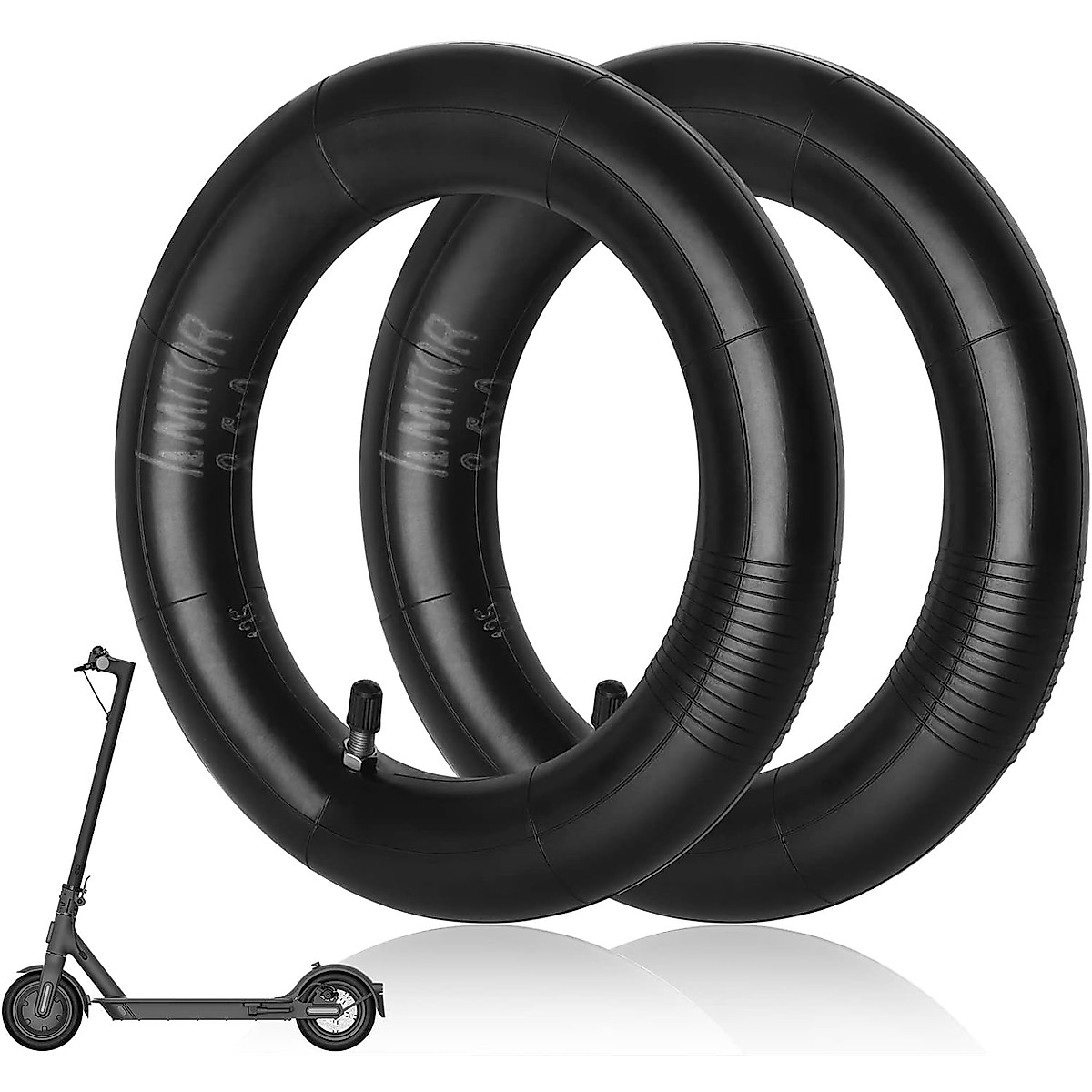 Amitor (2-Pack) 8.5 Inches Scooter Inner Tube,8 1/2 x 2 Inflated Inner Tubes Pressure-Resistant for Gotrax GXL V2 Hiboy S2 Pro Xiaomi M365 Pro