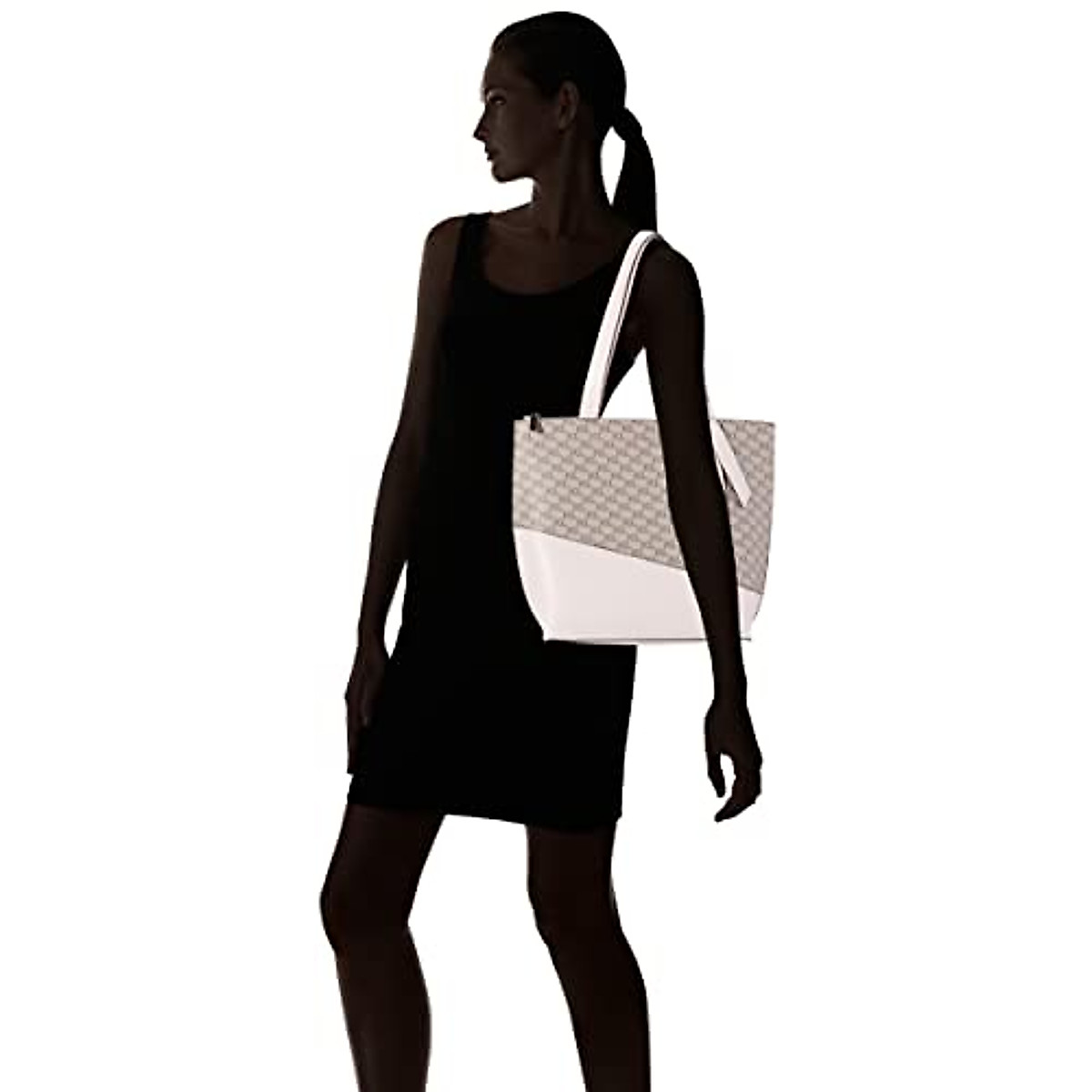 Karl Lagerfeld Paris womens Chantelle TOTE, Petal Chantelle, One Size US