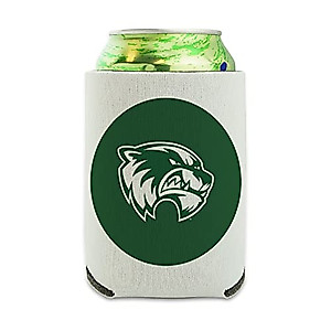 Utah Valley University Primary Logo Can Cooler - Drink Sleeve Hugger Collapsible Insulator - Beverage Insulated Holder