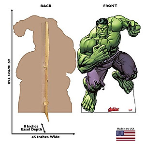 Advanced Graphics Hulk Life Size Cardboard Cutout Standup - Marvel's Avengers Animated