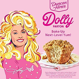 Duncan Hines Dolly Parton's Banana Nut Flavored Muffin & Bread Mix, 19.05 oz.