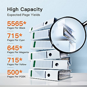 E-Z Ink (TM Compatible Ink Cartridge Replacement for Canon PGI-270XL CLI-271XL PGI 270 XL CLI 271 XL to use with MG6821 TS5020 TS9020 (3 Large Black,3 Small Black,3 Cyan,3 Magenta,3 Yellow) 15 Pack