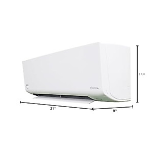 Goodman 9,000 BTU 18 SEER2 Ductless Mini Split Inverter Heat Pump System 230 Volts