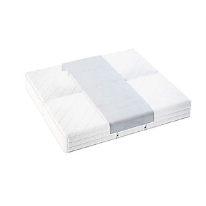 ARSUVI Twin to King Converter Kit, Mattress Gap Filler, Split King Gap Filler for Adjustable Bed, Bed Connector for Family Room (Color : White, Size : 90.6 * 19.7in)