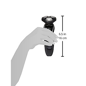 Philips Norelco Electric Shaver 5100 Wet & Dry, S5210/81, with Precision Trimmer For Men