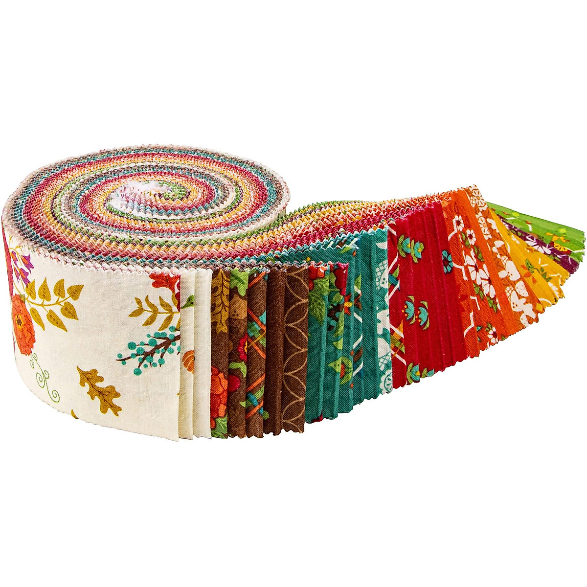 Heather Peterson Autumn Afternoon 5" Stacker 42 5-inch Squares Charm Pack Riley Blake 5-14870-42