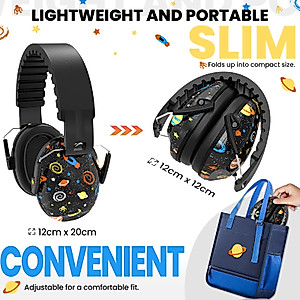 RIIKUNTEK Kids Ear Protection - SNR 27dB Safety Ear Muffs Noise Cancelling Headphones for Kids, Autism, Toddlers, Hearing Protection Earmuffs for Sports Events, Concerts, Fireworks, Air Shows