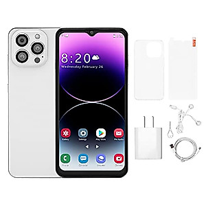 Airshi 5G WiFi Mobile Phone, 4G Smartphone 100-240V Dual SIM for Entertainment (#2)