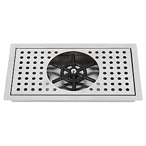 Pitcher Rinser,304 Stainless Steel Bar Glass Cleaning Rinser Cup Washing Machine Glass Rinser,Drain and Drip Tray Cup Washer for Sink,Cup Washer Spray Rinser for Hotel Cafe Restaurant