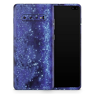 DesignSkinz Glowing Purple V2 Orbs of Light Protective Vinyl Decal Wrap Skin Cover Compatible with The Samsung Galaxy S20 (Screen Trim & Back Glass Skin)