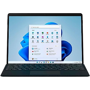 Microsoft Surface Pro 8 13" Touchscreen - Intel Evo 11th Gen Core i5-8GB RAM - 256GB SSD - Windows 11 Home - Graphite (IUS-00001) Bundle with Black Keyboard