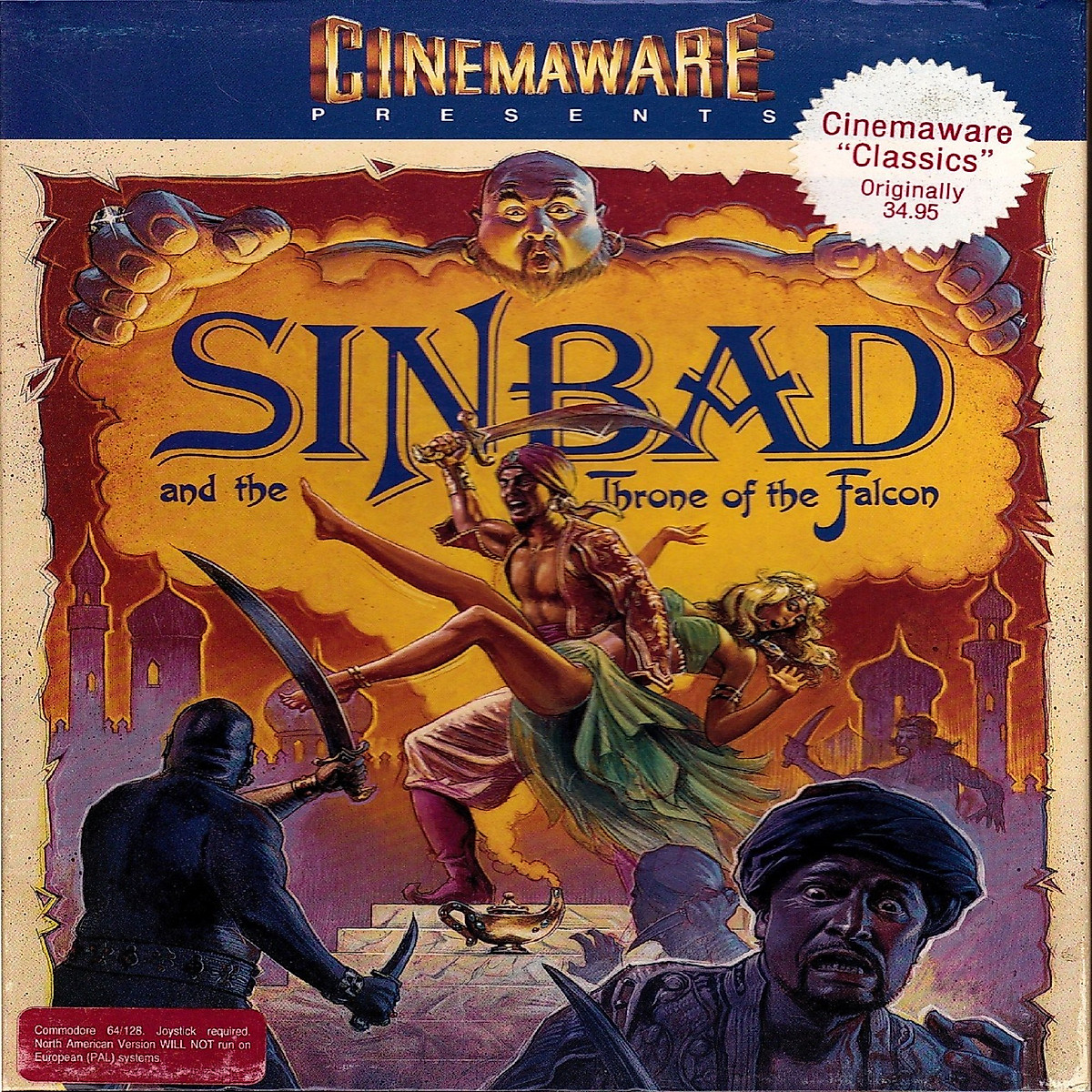 Sinbad and the Throne of the Falcon - Commodore 64