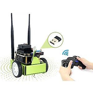 JetBot AI Kit Accessories Add-ons Compatible with NVIDIA Jetson Nano Developer Kit to Build JetBot