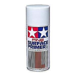 Tamiya Gray Fine Surface Primer L, 180ml Spray Can