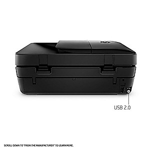 HP OfficeJet 4650 All-in-One Wireless Color Printer with Mobile Printing, Instant Ink ready (F1J03A)