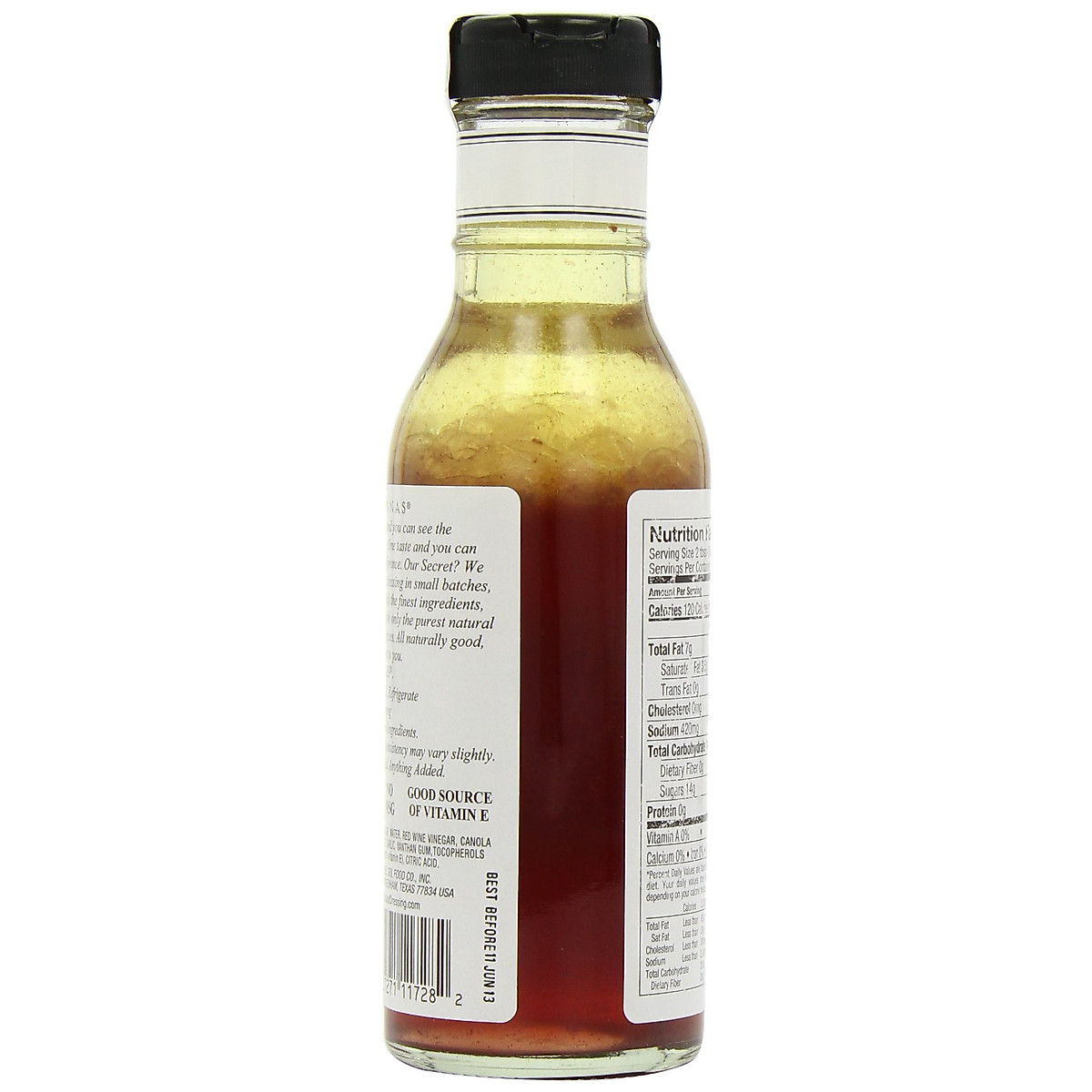 Brianna's Blush Wine Vinaigrette, 12-Ounce Bottles (Pack of 6)