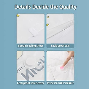 Cartoon dog-shaped vacuum compression bag, storage bag, strong and durable, release 80% of storage space, suitable for travel, moving, family storage use. (Large)