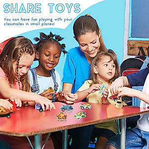 50 Pcs Small Plane Toys Mini Airplanes Treasure Box Toys for Classroom Pull Back Airplane Party Favors Fighter Jet Toy Helicopter Toys Plane Playset Figures for Birthday Day Gifts Goodie Bags Fillers