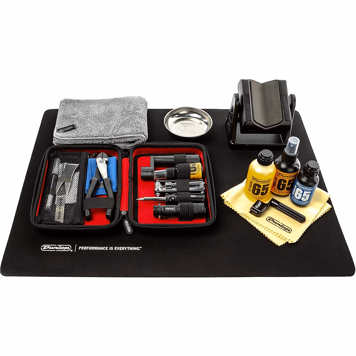 Jim Dunlop SYSTEM 65 COMPLETE SETUP TECH PACK Guitar Cleaning and Care Product (DGT302)