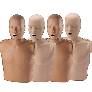Prestan Professional Adult Diversity Kit CPR Training Manikin 4-Pack (with CPR Monitor) by Prestan Products