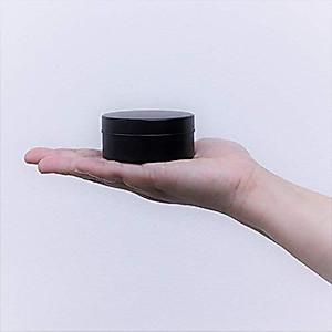 TRAVEL TYTE -BLACK : Smell-proof steel canister with an airtight seal