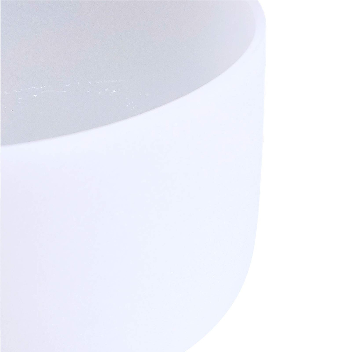 Crystal Singing Bowl: Quartz C Note Root Chakra 8 inches singing bowl O- ring and Suede Striker included