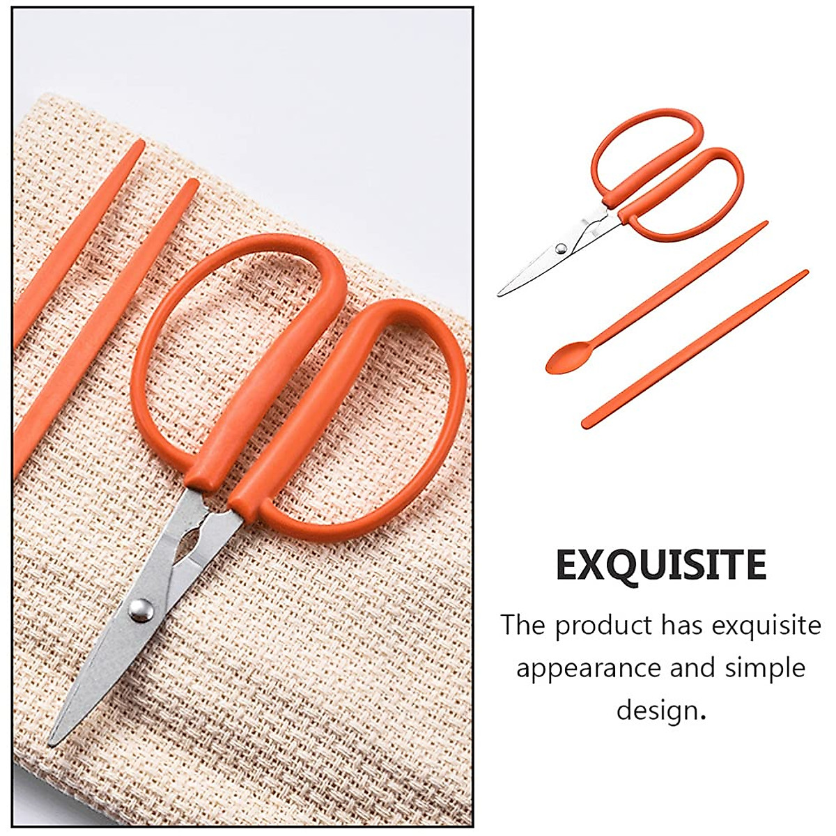 Hemoton 5Pcs Set eat crab set lobster crab leg crab crackers shrimp cleaner seafood nut plier crab eating tools crab pliers crab nut shrimp deveiner crab picks crab claw Stainless steel pp