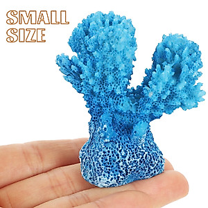 POPETPOP 4Pcs Fish Tank Plant Resin Coral Decor Artificial Coral Aquarium Coral Home Landscape Coral Decor