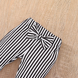 VINUOKER Preemie Newborn Baby Girls Outfits set long Sleeve Cotton Pants Sets Infant Fall Winter Clothes