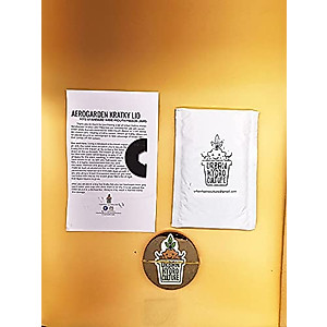 Urban Hydroculture Kratky Lids (3-Pack) AeroGarden Kratky Lid Insert, Compatible with AeroGarden Pods - Passive Hydroponics (Kratky Method), Black