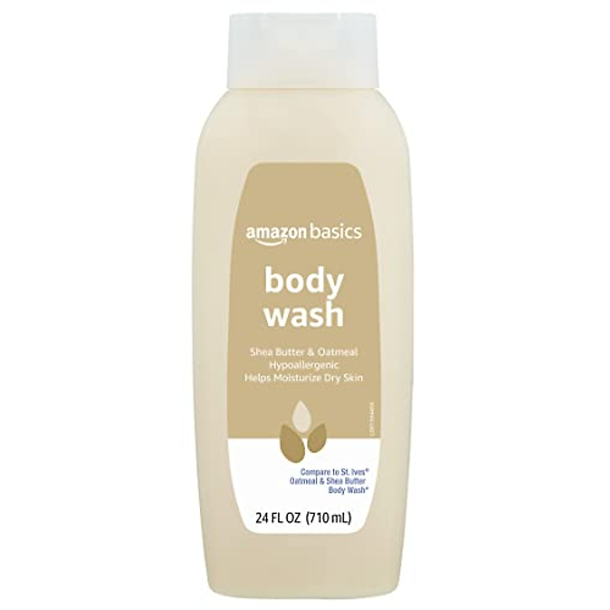 Amazon Basics Shea Butter and Oatmeal Body Wash, 24 Fluid Ounces, 6-Pack (Previously Solimo)