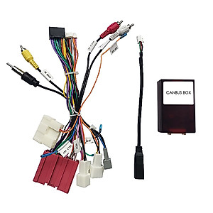 Strpump 16pin Car Radio Stereo Power Retrofit Harness Cable Wire for Mazda 6 Atenza CX-5 2013+ w/Bose Amp Retain OEM Rearview Camera USB Adapter
