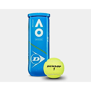 Dunlop Australian Open Tennis Ball - 3 Cans, 9 Balls
